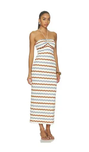 Saylor Pierrette Dress In Cream