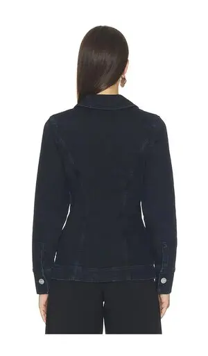 ALIGNE Tilly Denim Zip Jacket In Blue