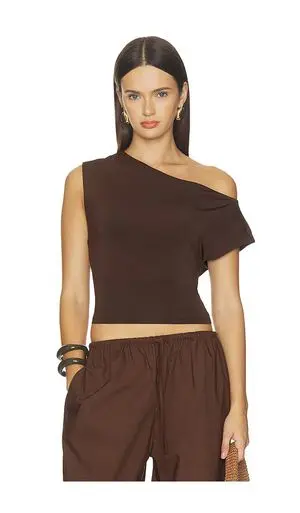 SRG Abigail One-shoulder Cropped Top