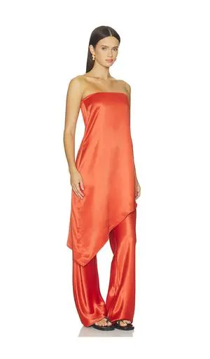 SRG Raven Asymmetrical Bustier Top