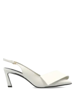 Givenchy Leather Heeled Shoes - Cream