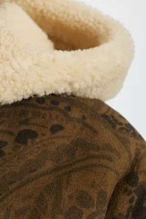 Etro Leather Jacket With Hood