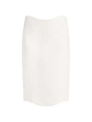 Alaïa Wool Midi Skirt