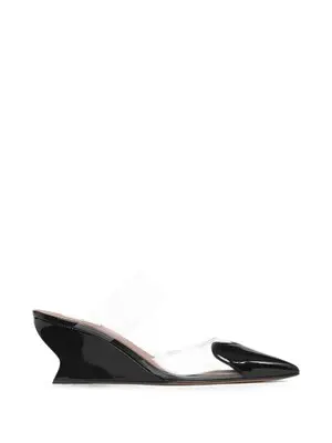Alaïa Le Coeur Wedge Mules