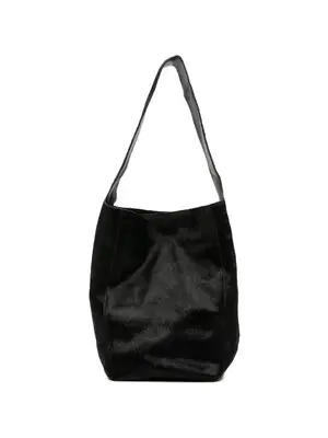 ALYSI Leather Bucket Bag