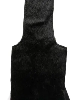 ALYSI Leather Bucket Bag