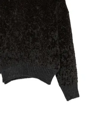 ALYSI Chenille Turtle-neck Sweater