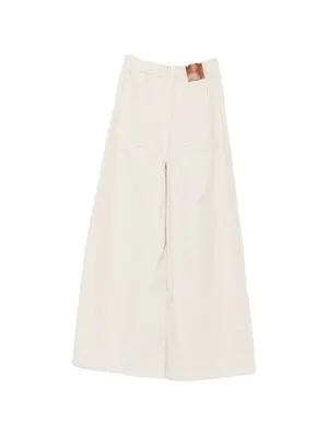 ALYSI Velvet Flared Trousers