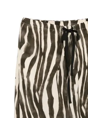 ALYSI Zebra Print Trousers