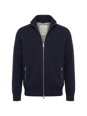 Brunello Cucinelli Cashmere Padded Blouson Jacket
