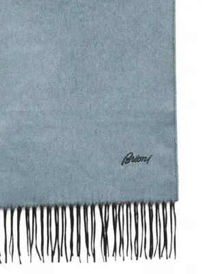 Brioni Cashmere And Silk Scarf