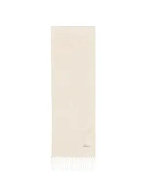 Brioni Cashmere And Silk Scarf - Beige