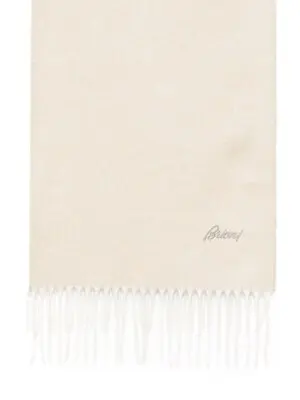 Brioni Cashmere And Silk Scarf