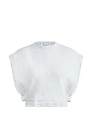 Alaïa Cotton Top - Grey