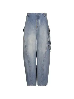 Alaïa Cargo Denim Jeans