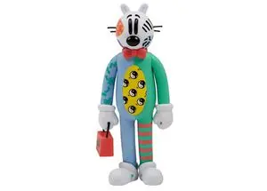 STEVEN HARRINGTON X Sneakercon "sneaker Cat" Vinyl Figure - Multicolor