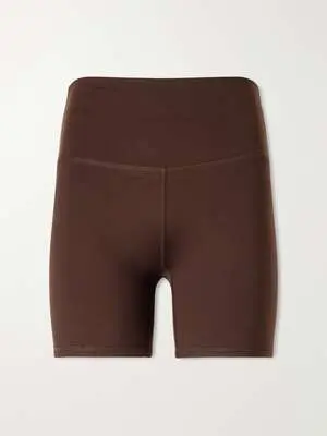 Varley Freesoft High-rise Stretch-jersey Shorts