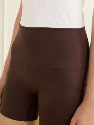 Varley Freesoft High-rise Stretch-jersey Shorts