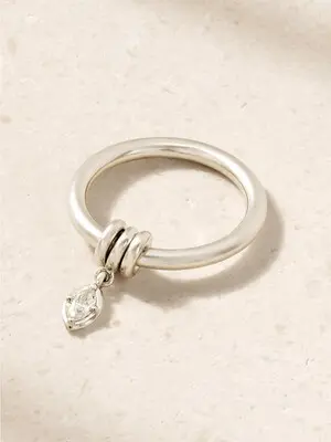 SPINELLI KILCOLLIN Sterling Marquise-cut Diamond Ring