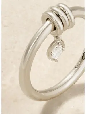 SPINELLI KILCOLLIN Sterling Marquise-cut Diamond Ring