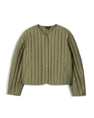 Whistles Cone Sleeve Quilted Jacket