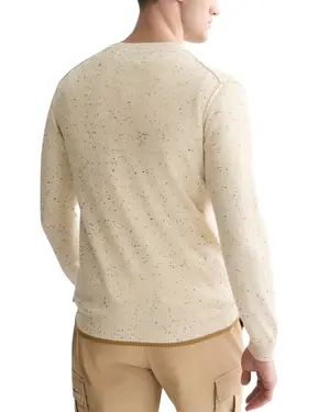 Scotch & Soda Speckled Hem Stripe Sweater