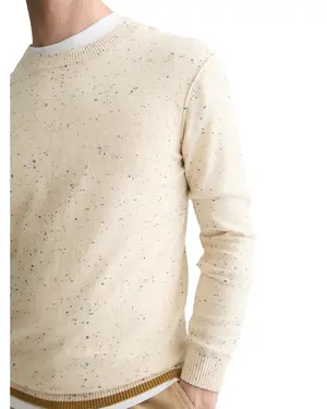 Scotch & Soda Speckled Hem Stripe Sweater