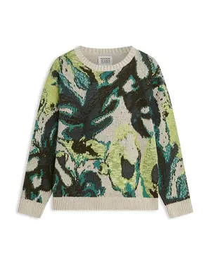 Scotch & Soda Watercolor Plant Sweater