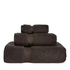 HUDSON PARK COLLECTION Luxe Turkish Hand Towel Exclusive - Black