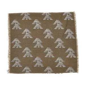 Emporio Armani Knitted Scarf With Eagle Motif