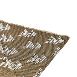 Emporio Armani Knitted Scarf With Eagle Motif