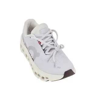 On Cloudmonster Technical Mesh Sneakers With Logo Print - Grey