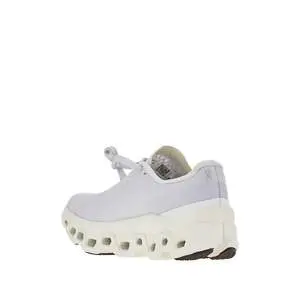 On Cloudmonster Technical Mesh Sneakers With Logo Print - Grey