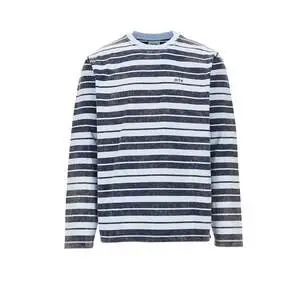 ARTE Cotton T-shirt With Striped Motif