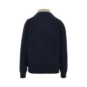 Miu Miu Layering Effect Wool And Cashmere Sweater