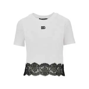 Dolce & Gabbana Scalloped T-shirts For Women