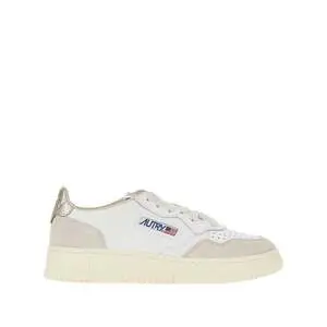 AUTRY Leather And Suede Medalist Low Top Sneakers - White