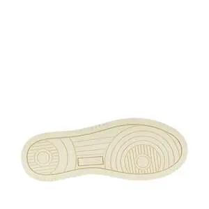 AUTRY Leather And Suede Medalist Low Top Sneakers - White