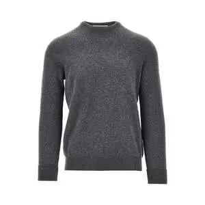 BALLANTYNE Cashmere Crewneck Sweater - Grey