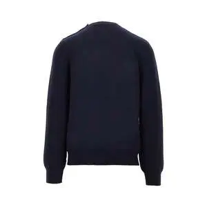 Dolce & Gabbana Wool Sweater With Embroidered Patch