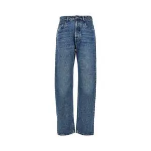 Miu Miu Straight Leg Five-pocket Jeans - Blue