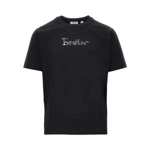 Off-White Spices Arrow Skate' Cotton T-shirt An - Black