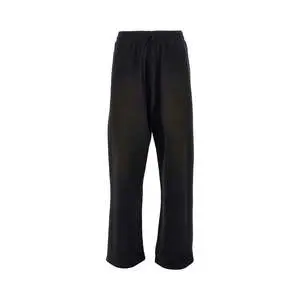 ARTE Unfade Uniform' Cotton Weatpant - Black