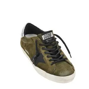 GOLDEN GOOSE Super-star Suede Leather Sneakers