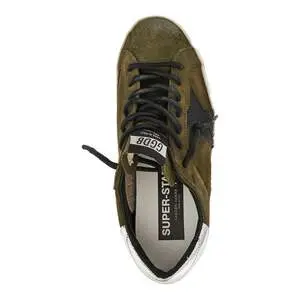 GOLDEN GOOSE Super-star Suede Leather Sneakers