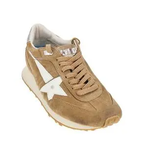 GOLDEN GOOSE Running Marathon Suede Leather Sneakers
