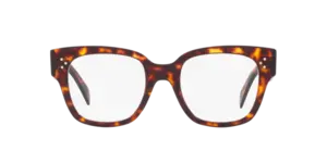 Celine Rectangular Eyeglasses - Tortoise