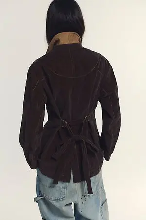 Free People Augusta Velvet Jacket