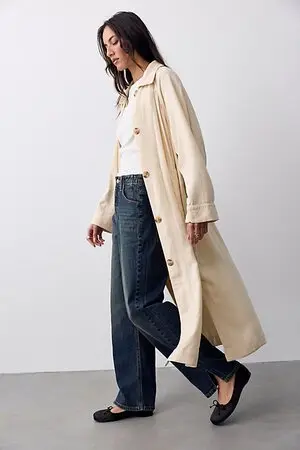 Free People Solstice Linen Duster