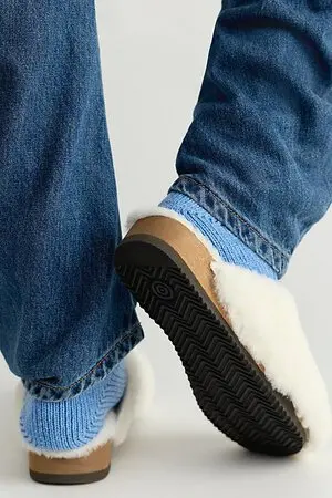 KUNSTEN Ella Cashmere Shearling Clogs